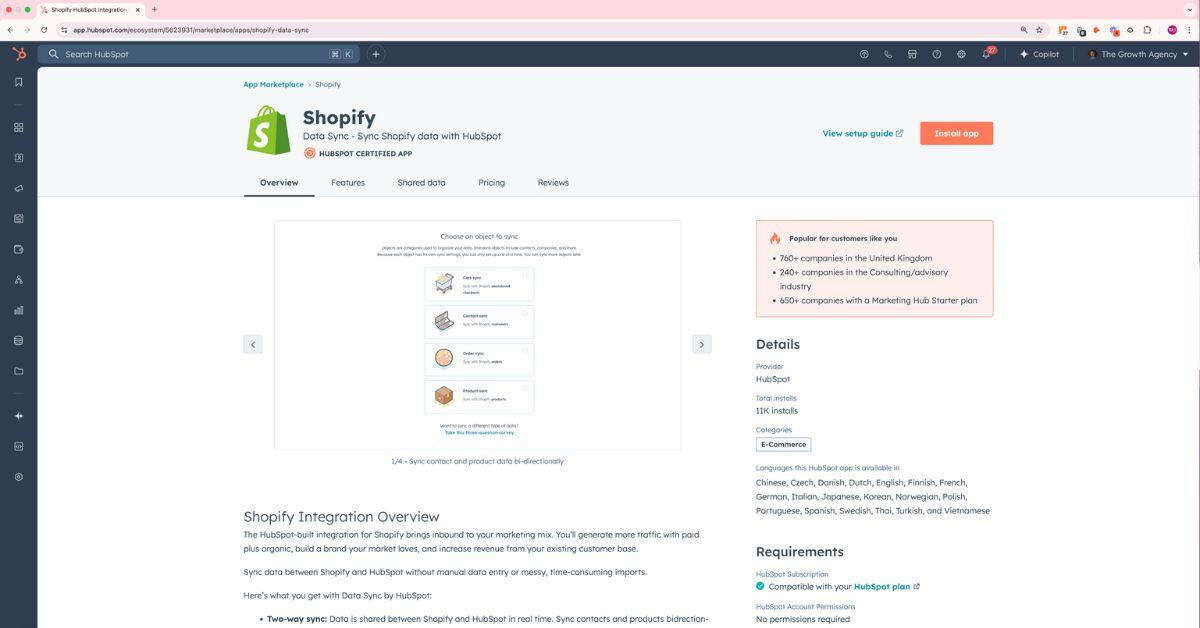 HubSpot & Shopify Integration Benefits Explained